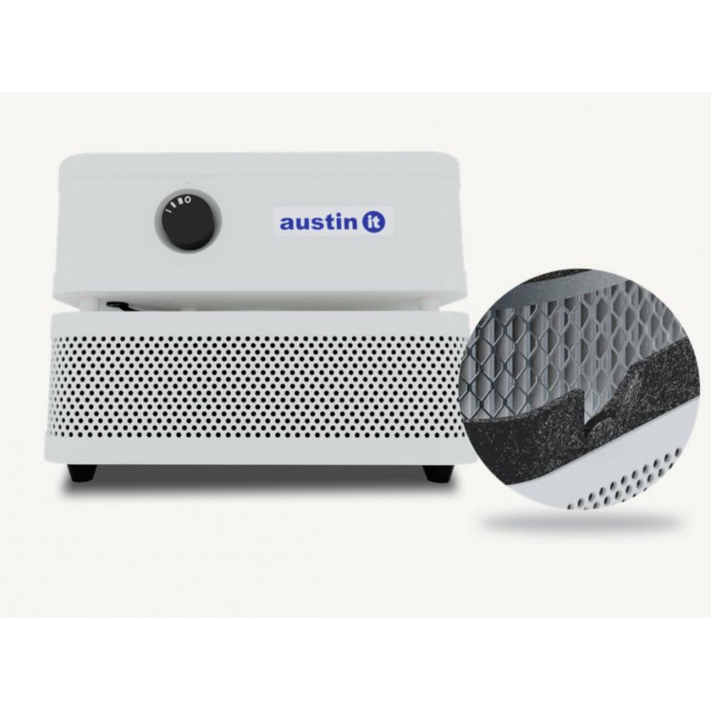 Austin Air "it" Personal HEPA with VOC Carbon Wrap Air Purifier White ...