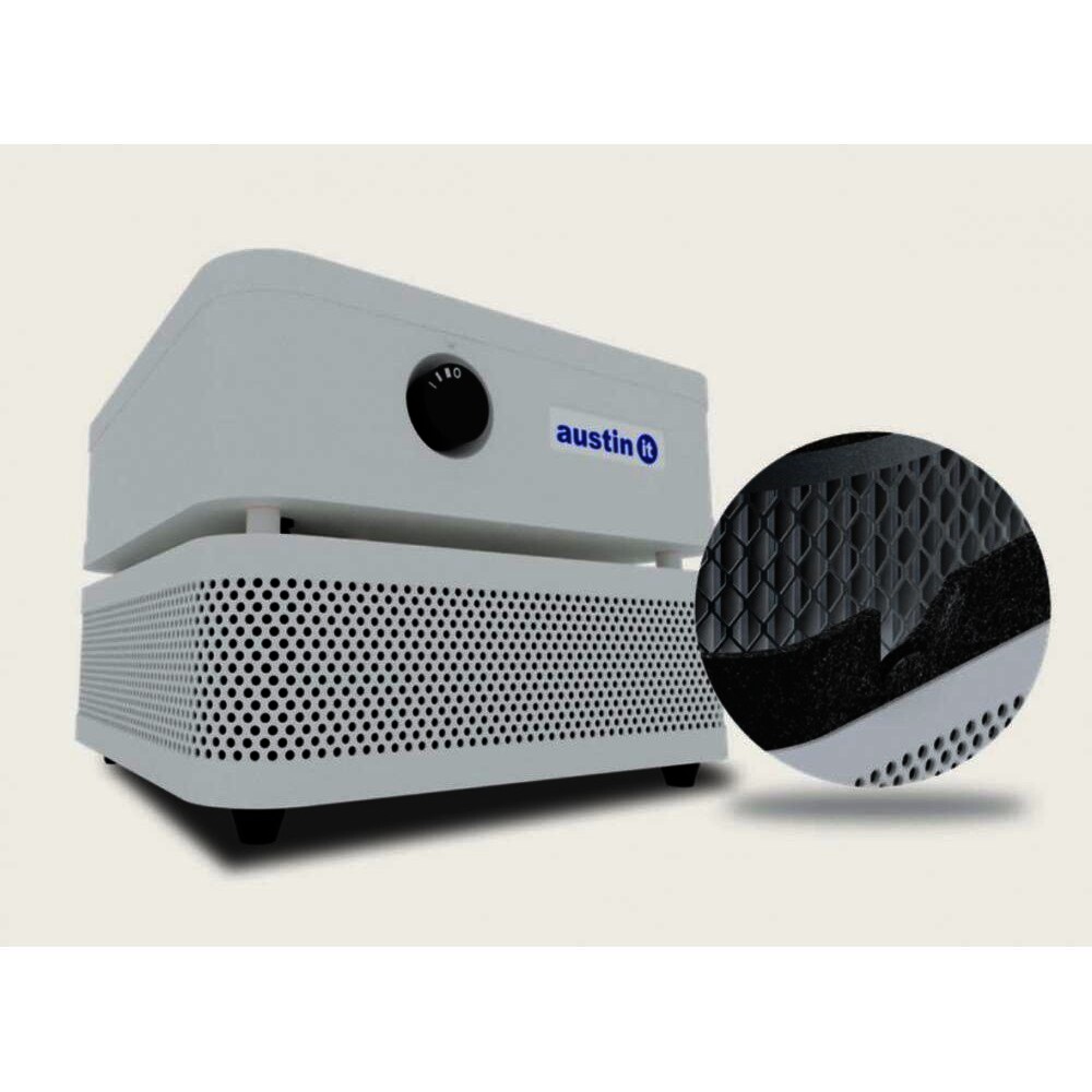 Austin Air "it" Personal HEPA with VOC Carbon Wrap Air Purifier White ...