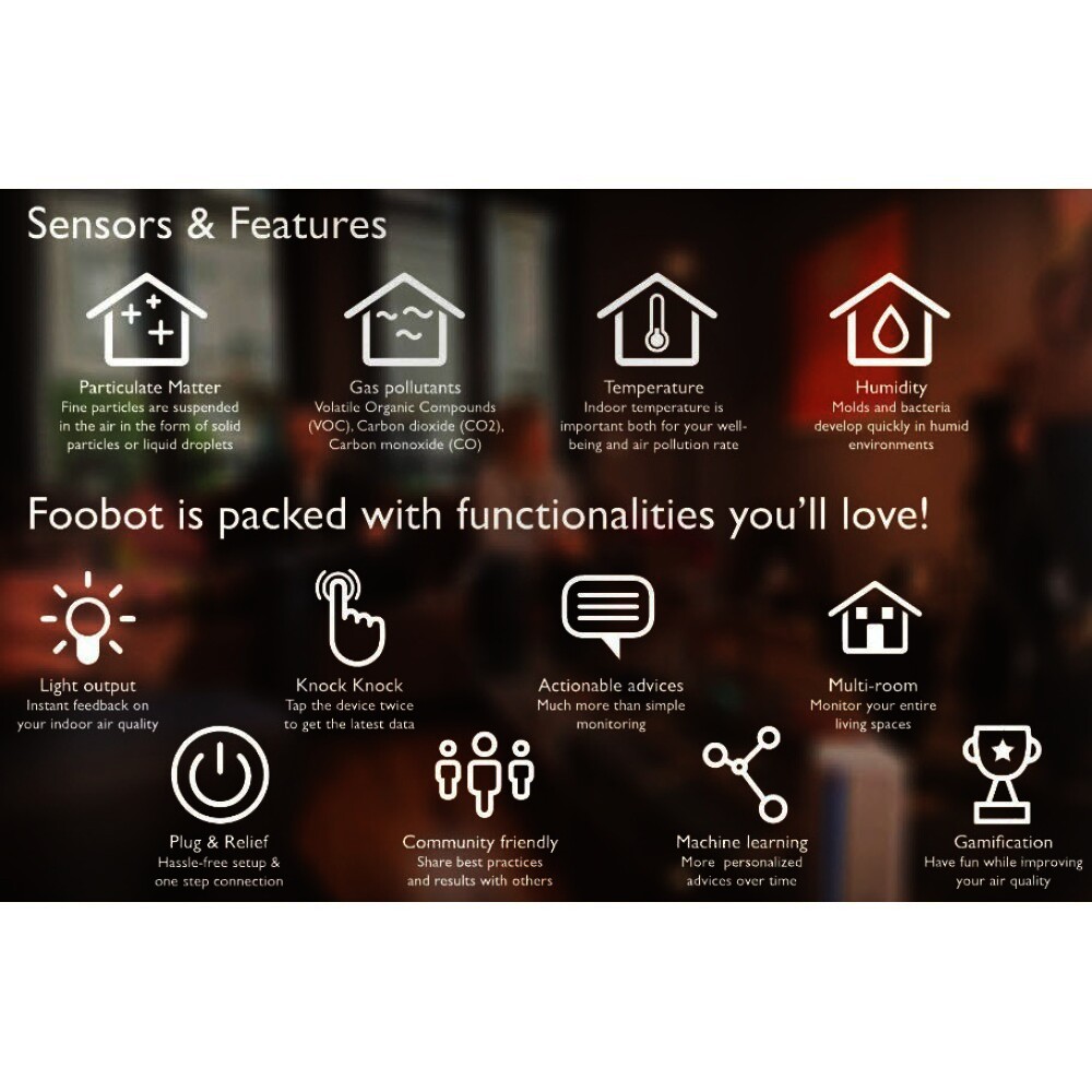 Foobot Personal Indoor Air Quality Meter and Monitor | USAirPurifiers.com