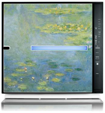Rabbit Air Artist Series Minus A2 SPA 700A Water Lilies White Toxin ...